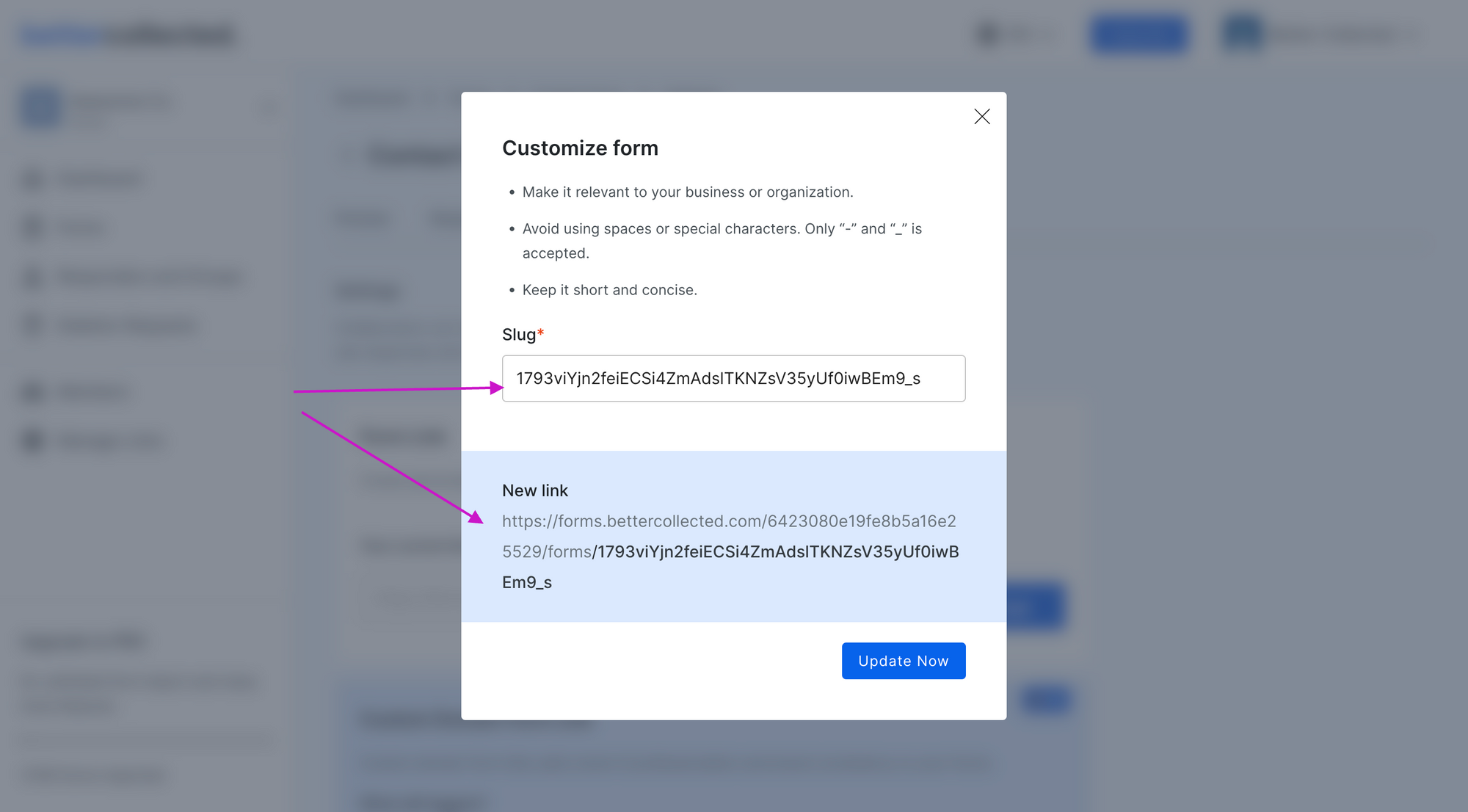 Custom URL for your Google Forms for Free