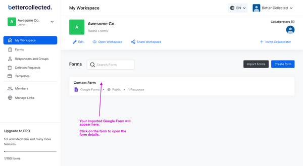 How to Create a Custom URL for Google Forms?